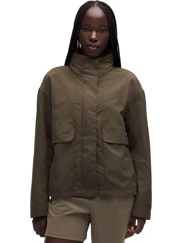 Lululemon Always Effortless Jacket - Olive Brown