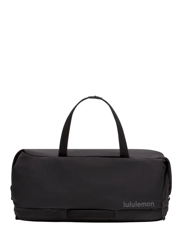 Lululemon 3-in-1 Gym Duffle Bag Large 35l - Black/onyx Grey
