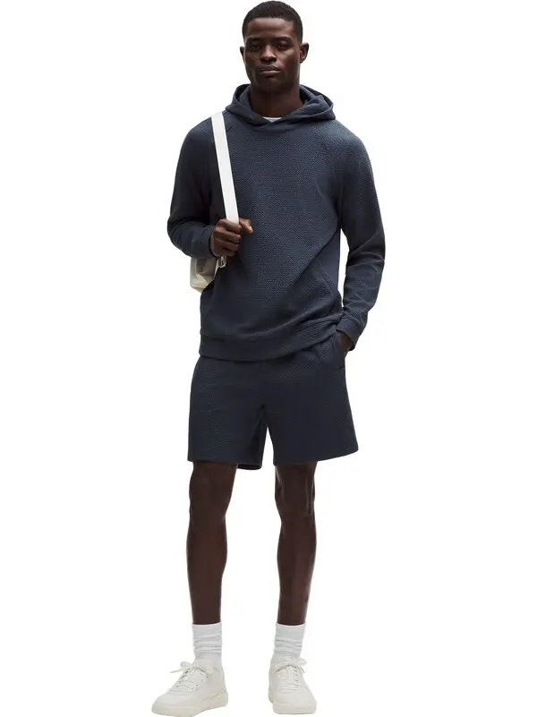 Lululemon Ease The Day 7" Short - Heathered True Navy/black