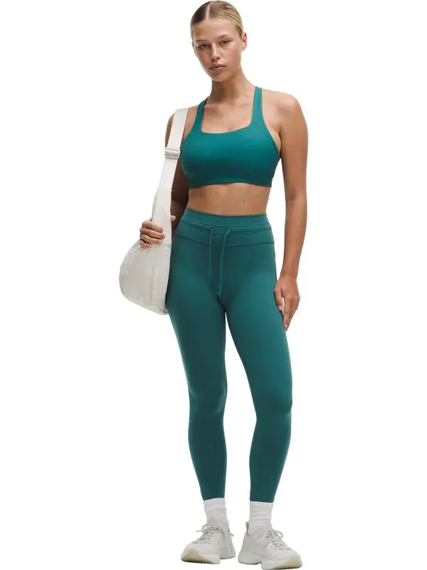 Lululemon Groove Drawcord High-rise Tight 25 - Deep Marina