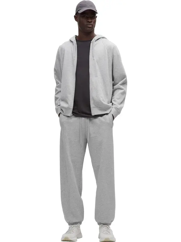 Lululemon French Terry Jogger - Heathered Core Light Grey