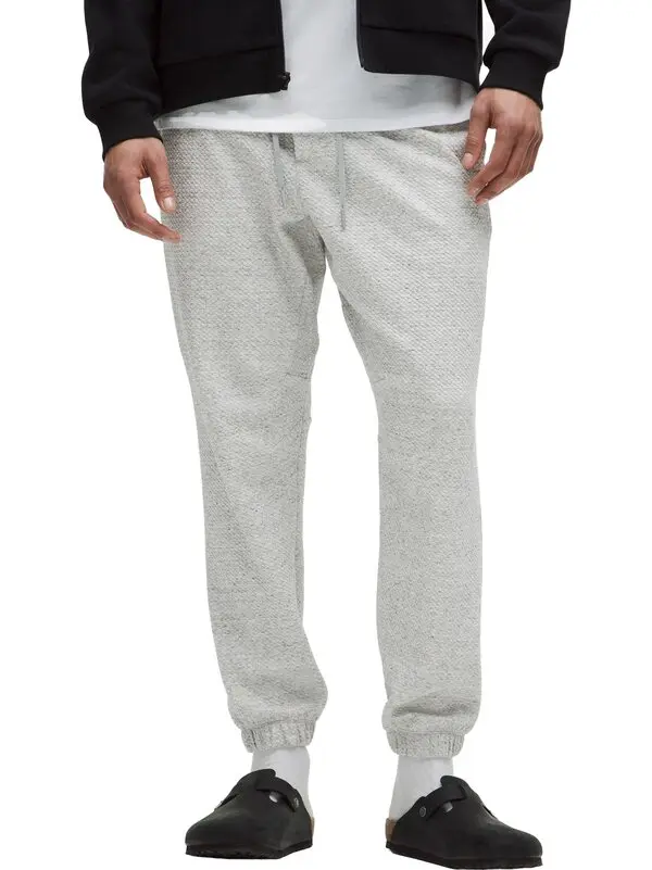 Lululemon Ease The Day Jogger - Heathered Melody Light Grey/black