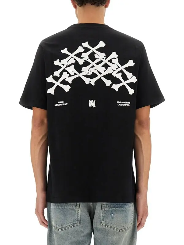 Amiri T-shirt With Logo - Black