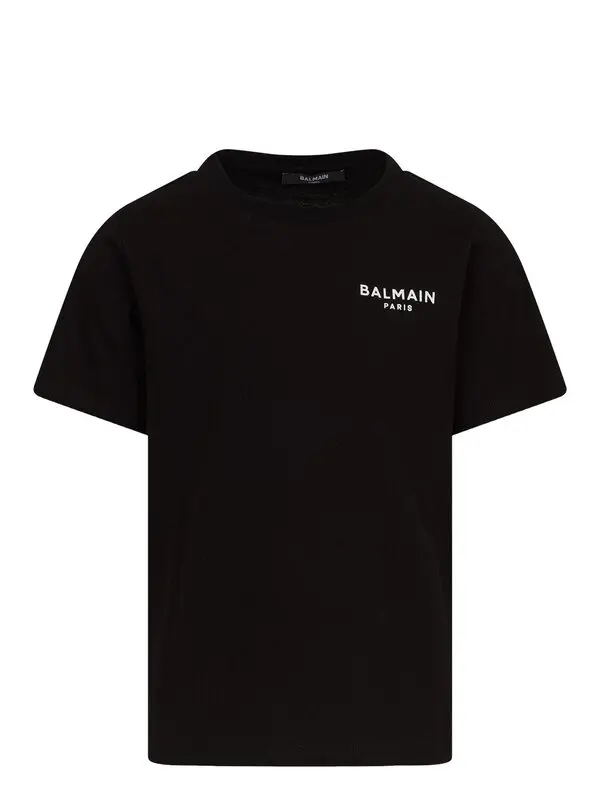 Balmain Logo T-shirt - Black
