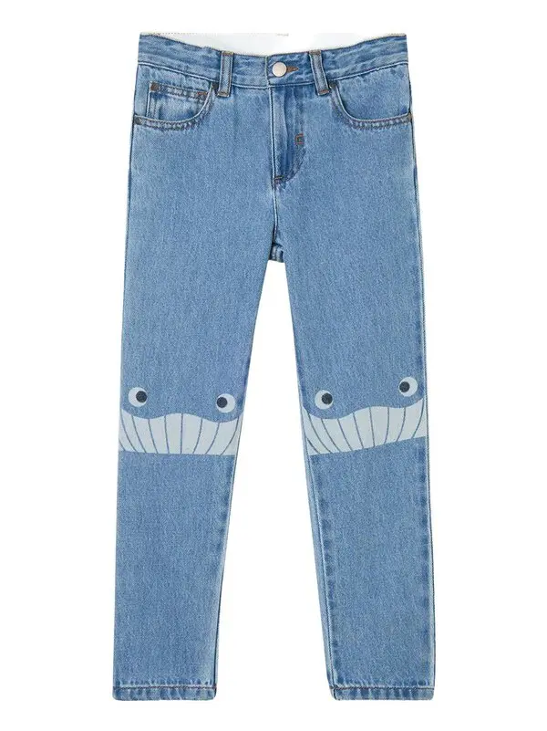 Stella McCartney Smile Denim Pants - Multicolour