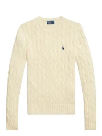 Polo Ralph Lauren Pima Cotton Julianna Long Sleeve Pullover - Parchment Cream