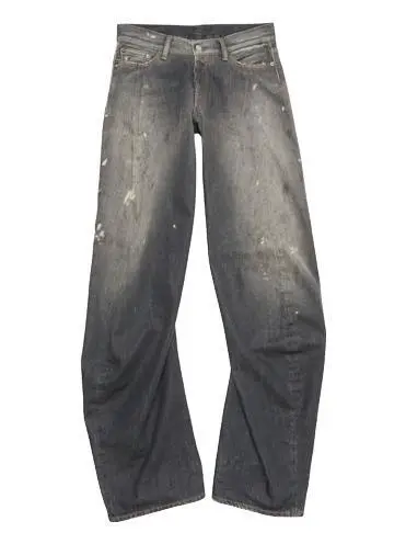 Acne Studios Loose Fit Jeans - Black