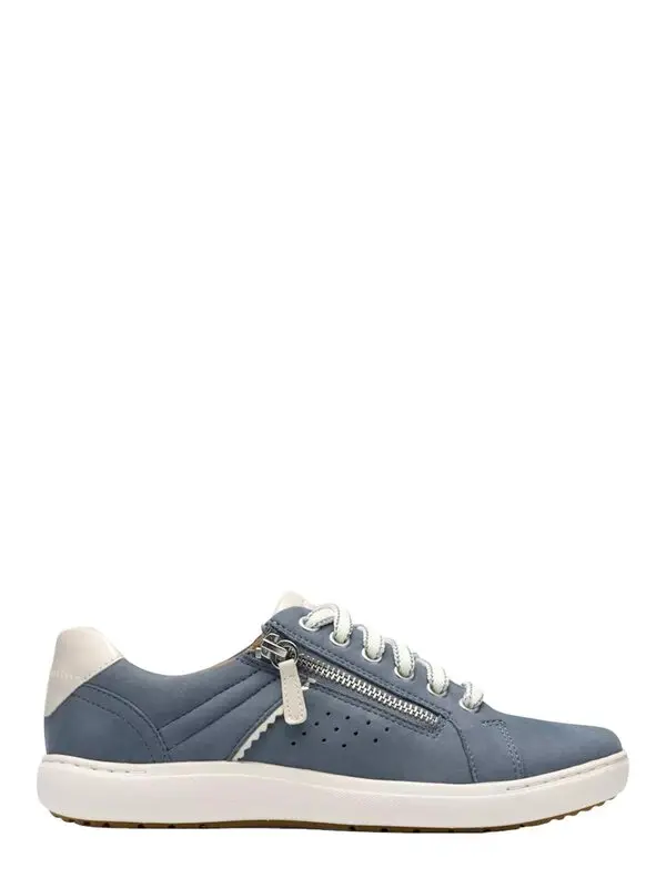 Clarks Nalle Zen Casual Sneakers - Blue Nubuck