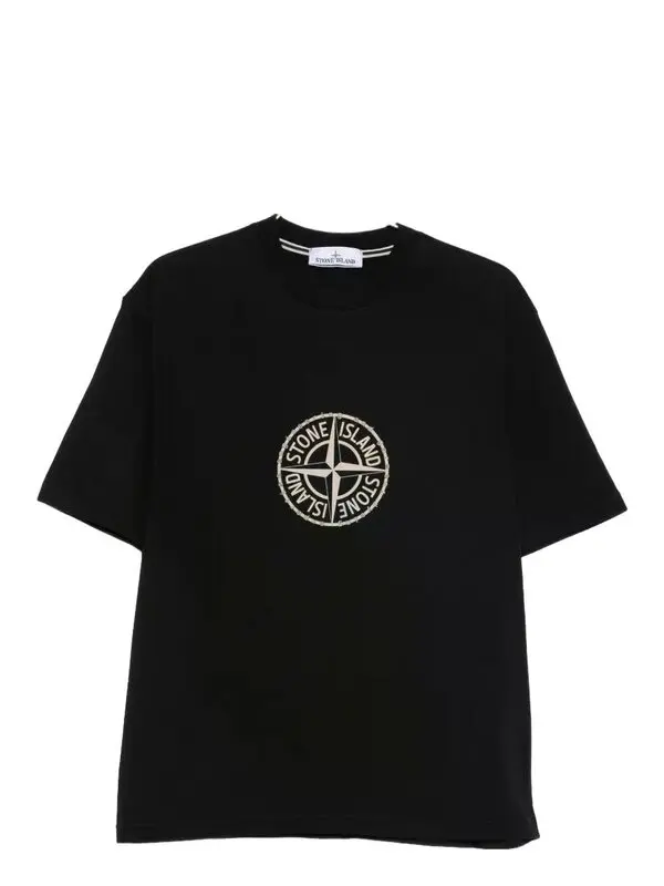 Stone Island 2100001 Organic Cotton Jersey T-shirt - Black