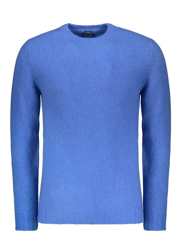 Fedeli Long Sleeve Sweater - Blue