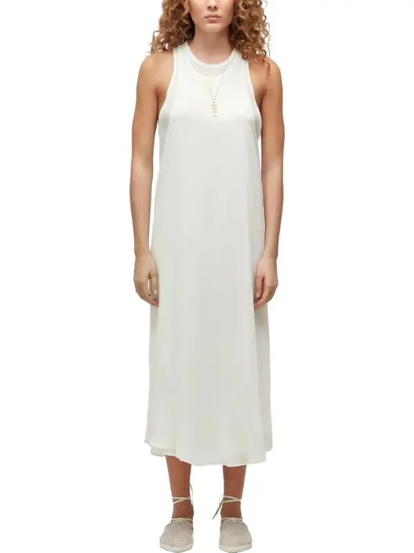 OSKLEN Racerback Midi Dress - White