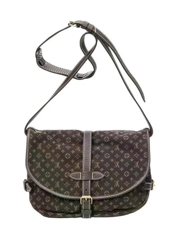 LOUIS VUITTON 2007 Mm Saumur Monogram Shoulder Bag - Brown