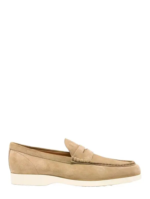 TOD'S Penny Trim Loafers - Neutrals