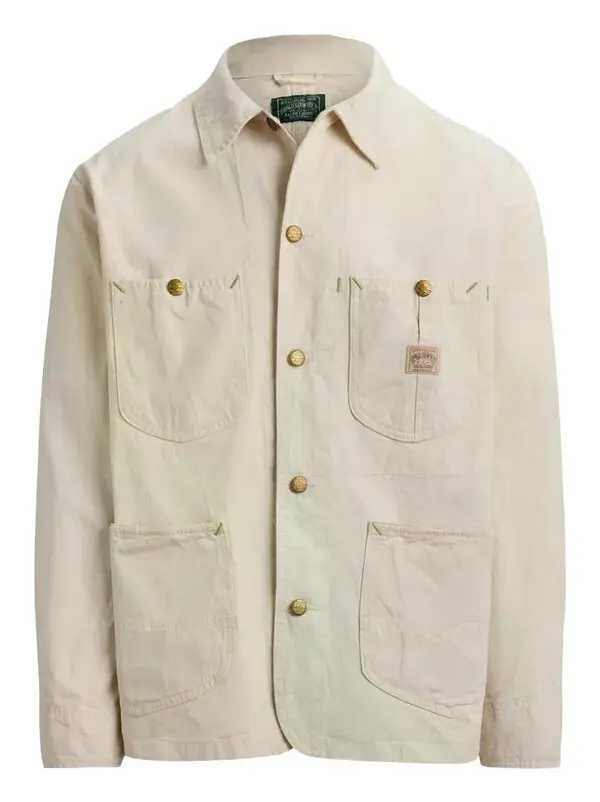 Polo Ralph Lauren Buttoned Patch-pocket Jacket - Neutrals