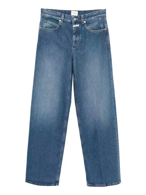 Closed Nikka Five-pocket Straight Leg Jeans - Blue