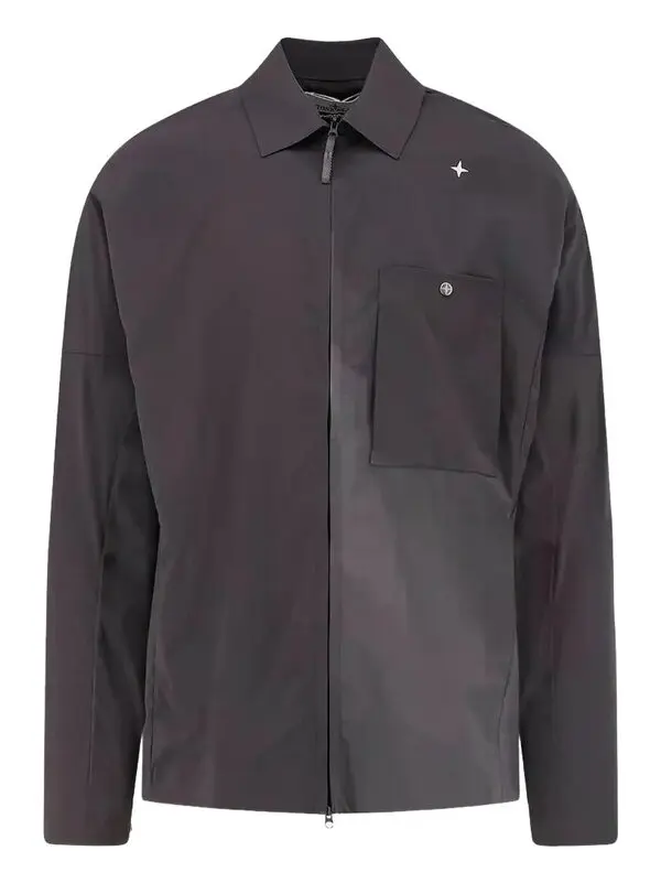 Stone Island Chest-pocket Shirt - Grey