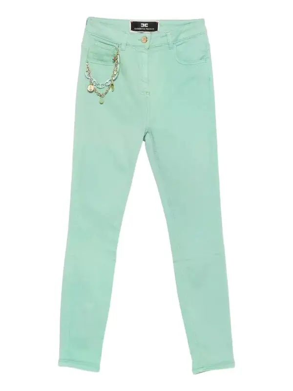 Elisabetta Franchi Charm Jeans - Green