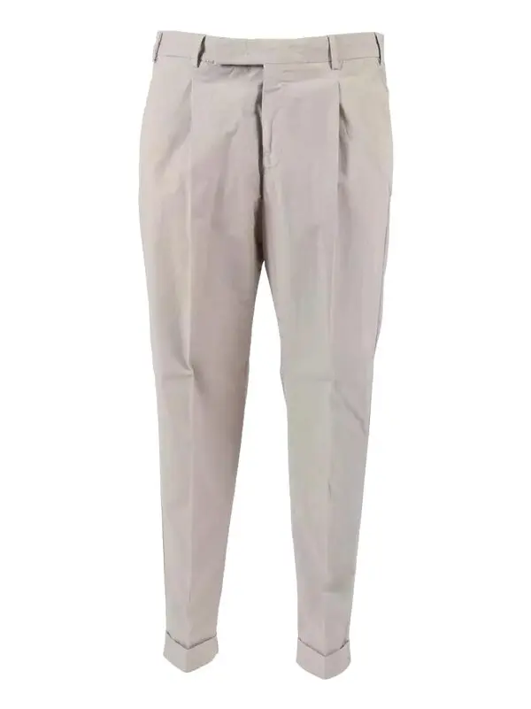 PT TORINO Pleated Trousers - Neutrals