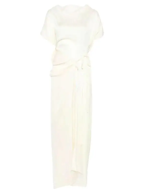 Bondi Born Tie Side Maxi Dress - Neutrals