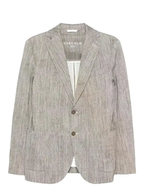 CIRCOLO 1901 Two-button Jacket - Neutrals