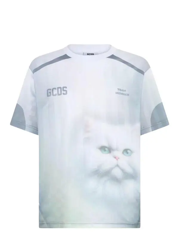 Gcds Printed T-shirt - White