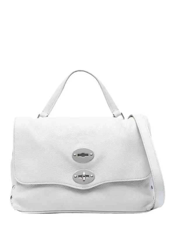 ZANELLATO Leather Tote Bag - White