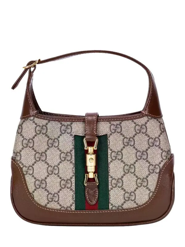 Gucci Jacquard Shoulder Bag - Neutrals