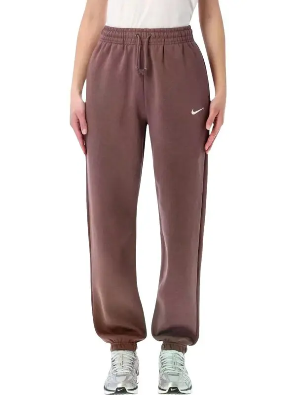 Nike Logo-detail Track Pants - Brown