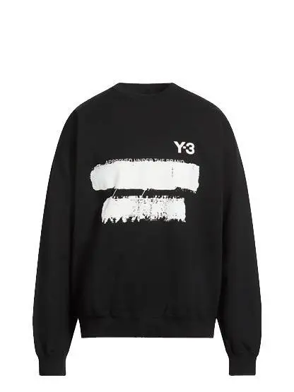 Y3 Sweatshirt With Print - Black