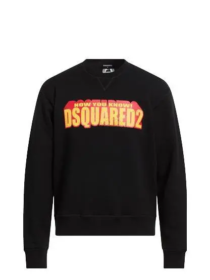 Dsquared2 Cotton Sweatshirt - Black