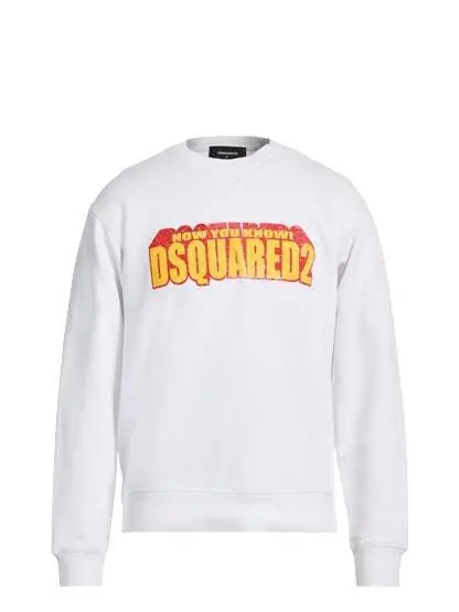 Dsquared2 Cotton Sweatshirt - White