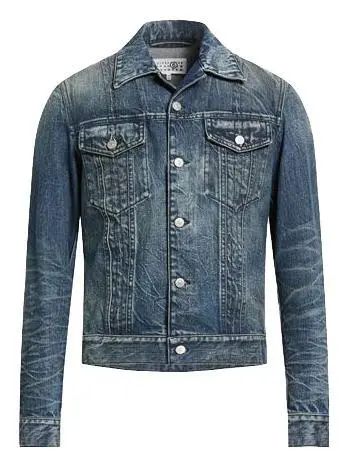 MAISON MARGIELA Denim Trucker Jacket - Blue