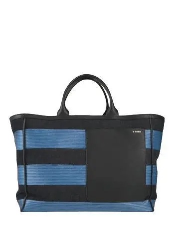 VALEXTRA Woven Shopper Bag - Blue