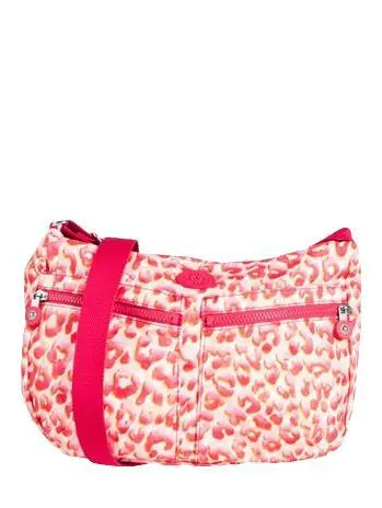 KIPLING Leopard-print Crossbody Bag - Pink