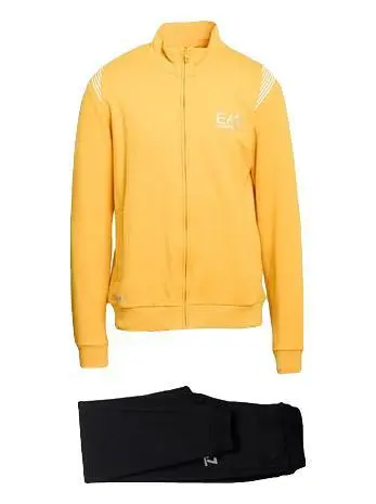 EA7 Tracksuit Marigold Size Cotton, Polyester, Elastane - Yellow