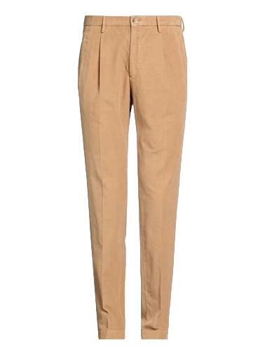 Incotex Cotton Elastane Corduroy Pants - Sand