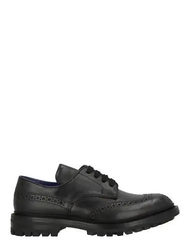 TRICKER'S X Burberry Leather Lace-up Brogues - Black