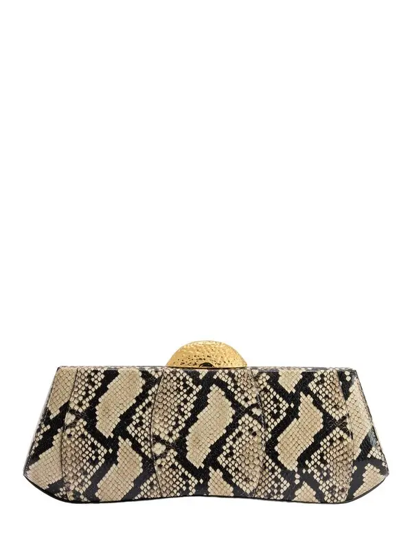 GIUSEPPE ZANOTTI Eve Clutch - Natural