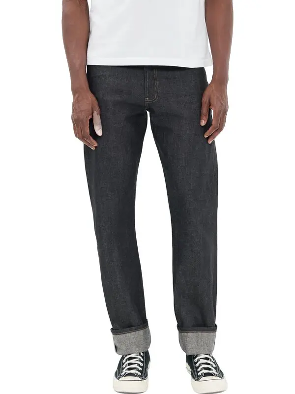 Naked & Famous Denim True Guy Hemp Blend Selvedge Jeans - Indigo