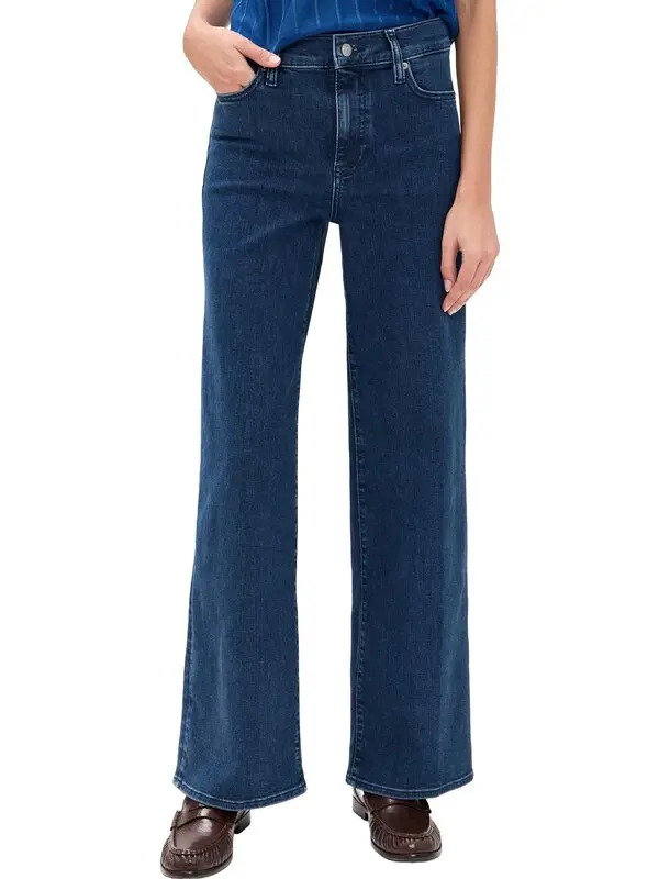 FRAME Le Slim Palazzo Jeans - Loner