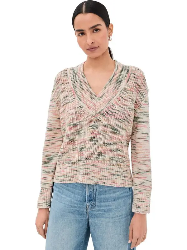 Veronica Beard Anola Pullover - Petal Multi