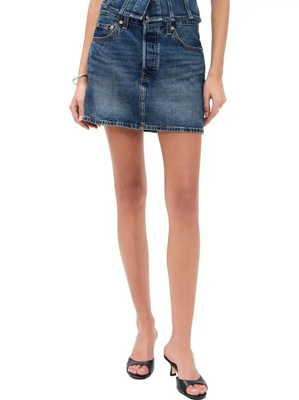LEVI'S Icon Denim Skirt - Phoenix Rising Skirt