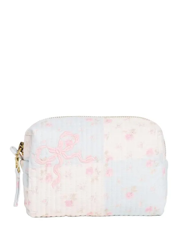 LoveShackFancy Mini Octavia Pouch - Ivory Chapparal