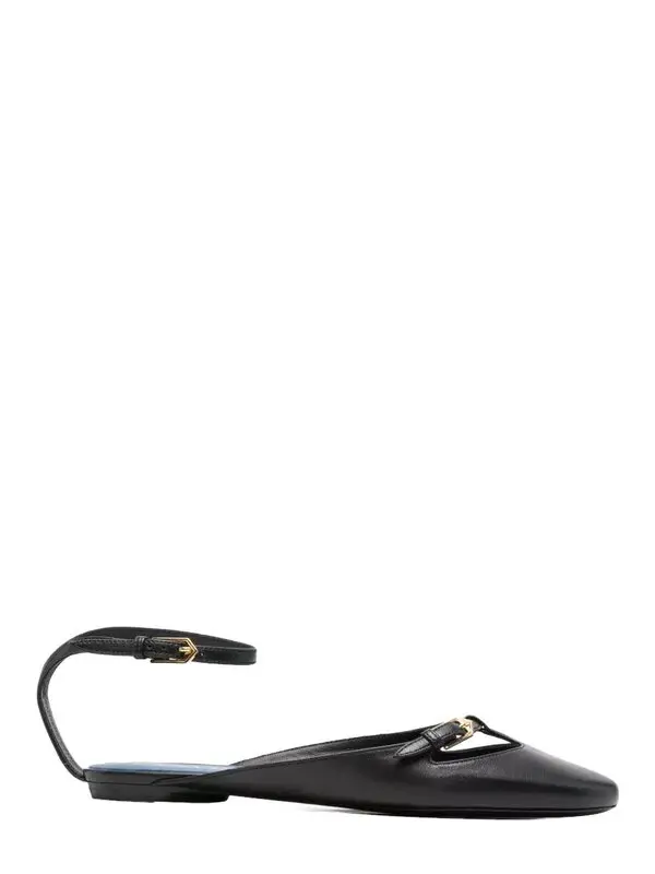 LANVIN Buckle-fastening Ballerinas - Black