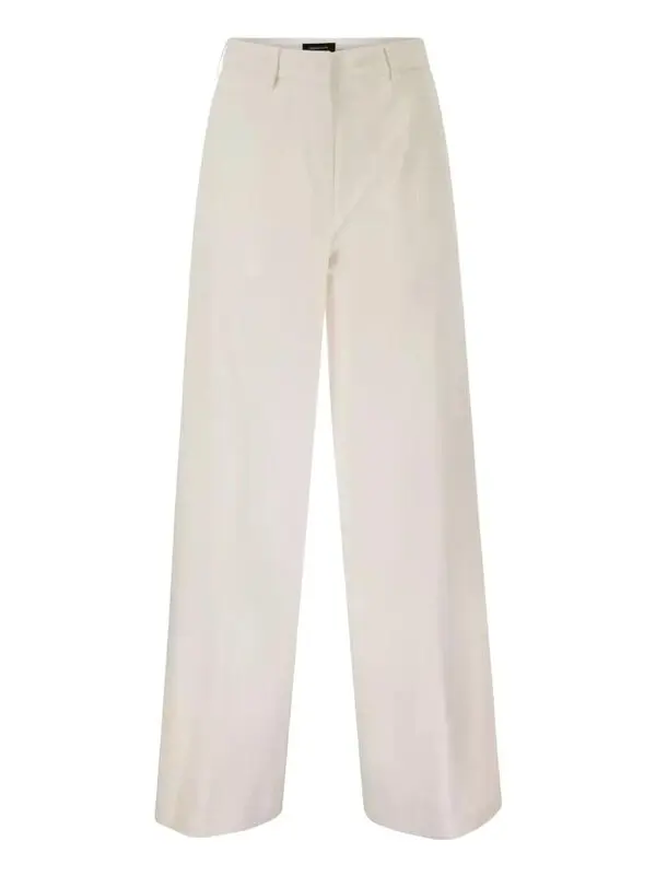 Fabiana Filippi Welt-pocket Trousers - White