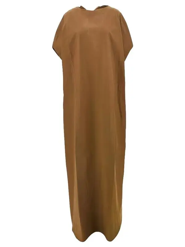 ARMARIUM Cotton Maxi Dress - Brown