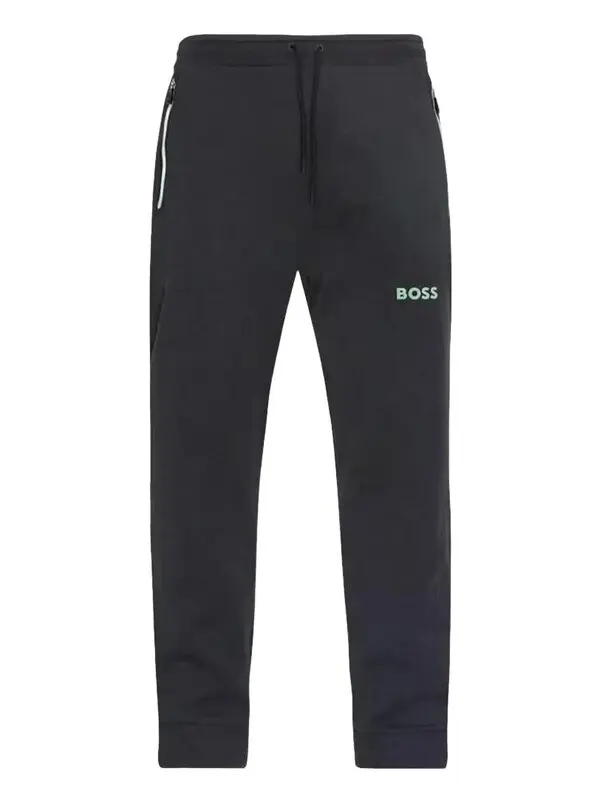 BOSS Logo-detail Track Pants - Black