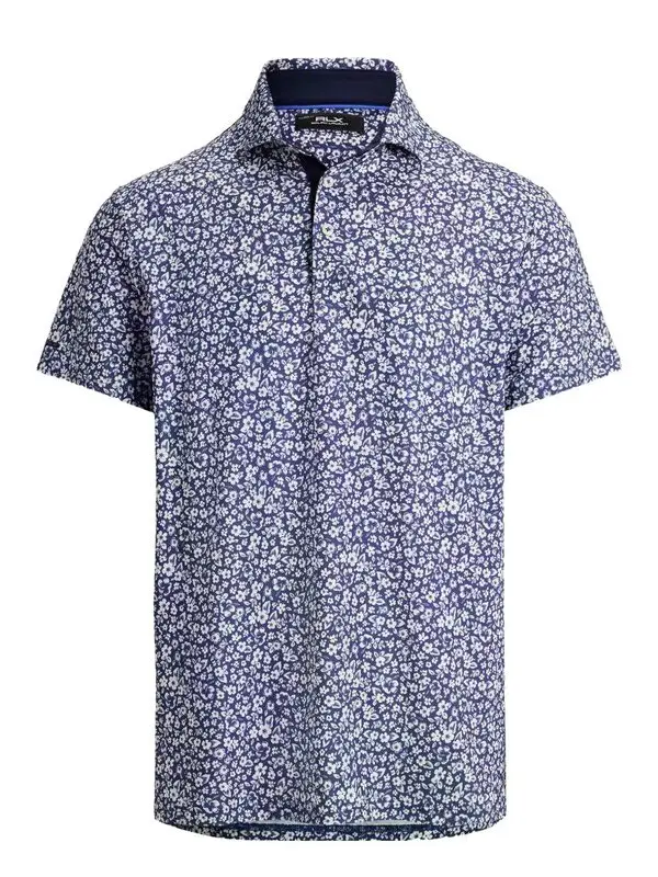 Rlx Ralph Lauren Floral Polo Shirt - Blue