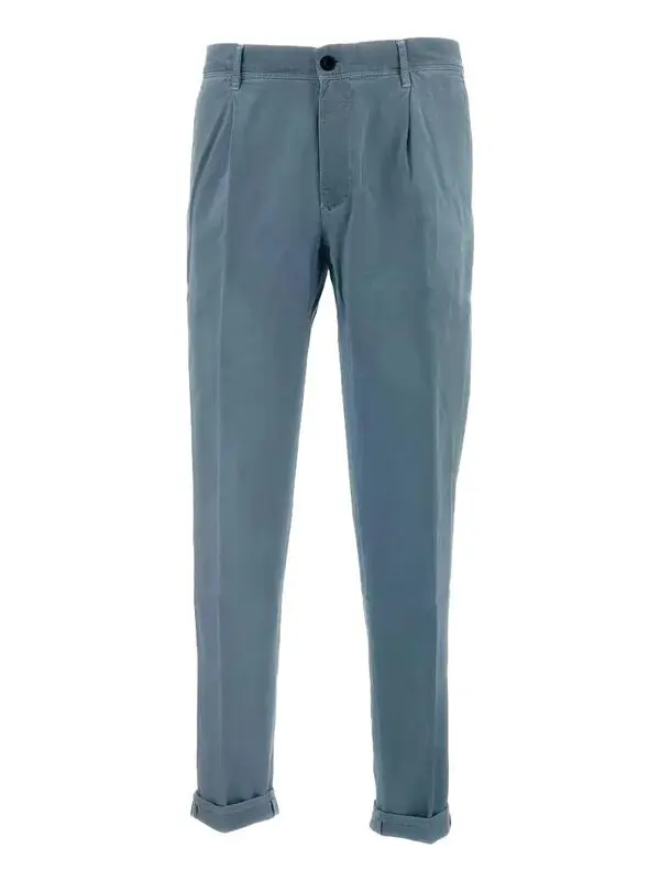Incotex Pleated Trousers - Blue