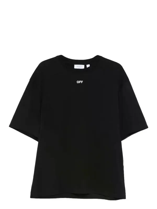 Off-White Print T-shirt - Black